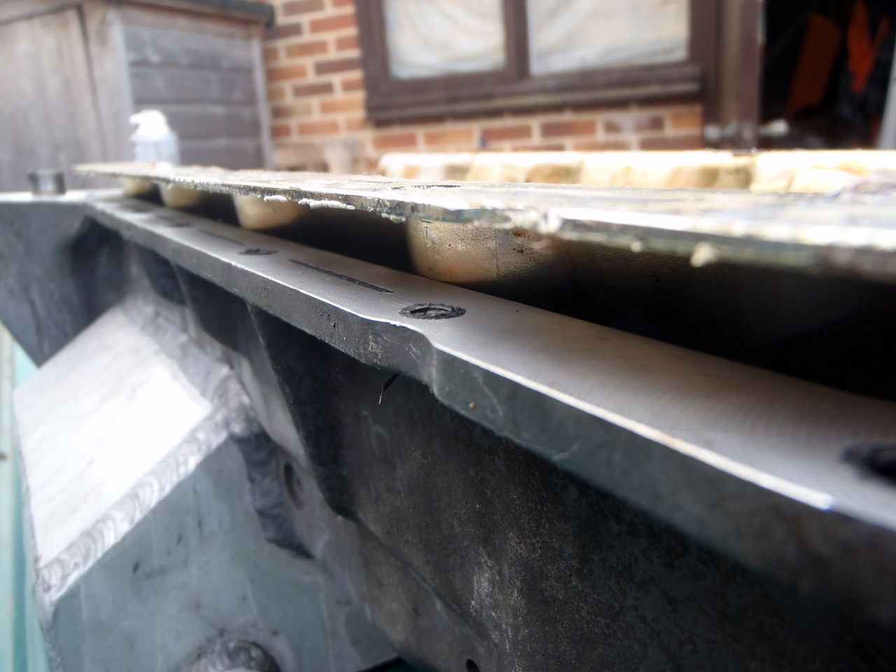 Fitting the Main Bearing Support Plate | Westfield build, Mazda SDV